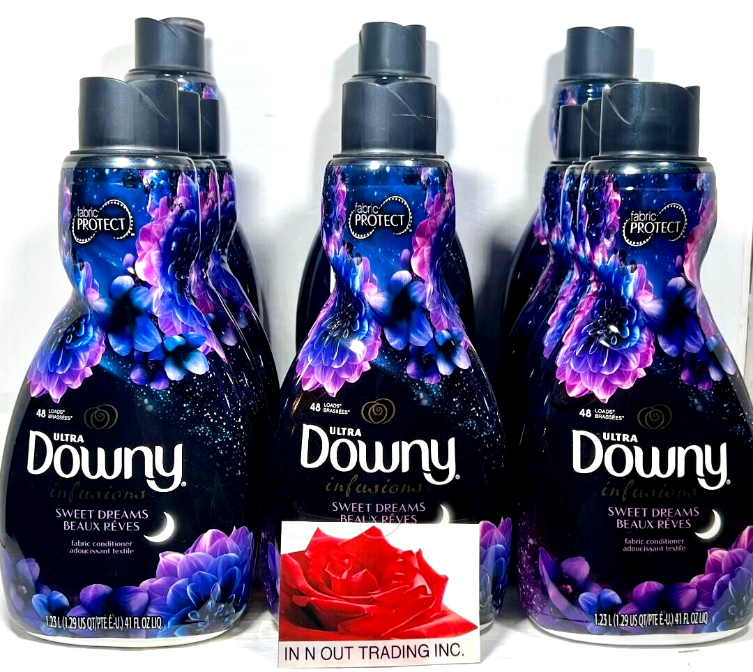 Downy Ultra Infusions Liquid Fabric Conditioner Sweet Dreams 41 oz ...