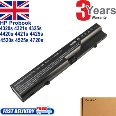 Battery for HP 620 625 ProBook 4320s 4420s 4520s 4525s 593573- PH09 ...