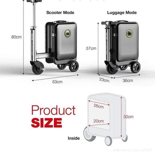 Airwheel SE3S 20 Inch Electric Mini Smart Riding Suitcase | eBay