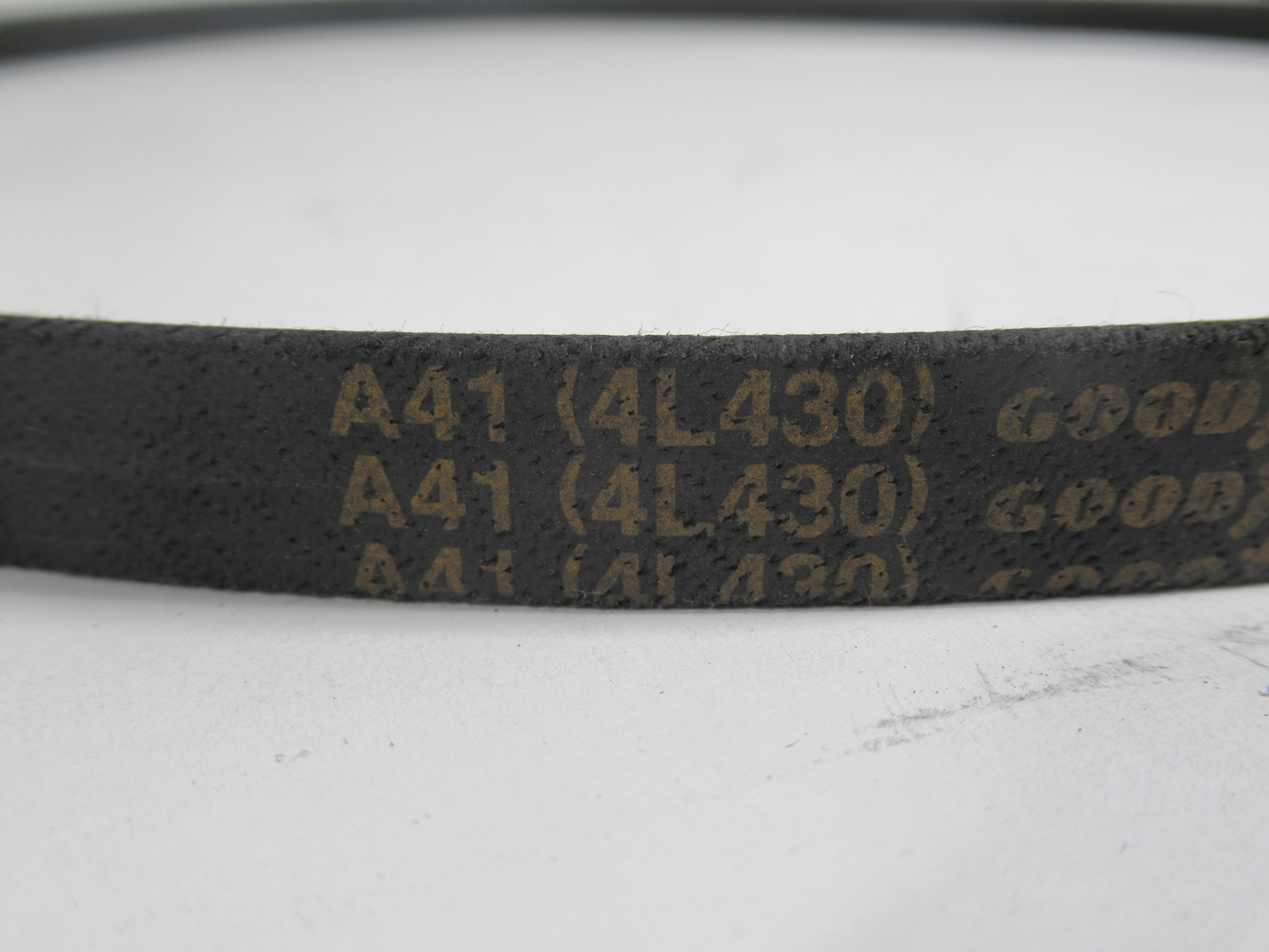 Goodyear A41(4L430) V-Belt 43”L 0.66”W 0.41”Thick NOP | eBay