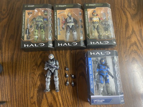 Halo Spartan Collection Noble Team Emile Carter Jorge Noble 6 Jun Lot ...