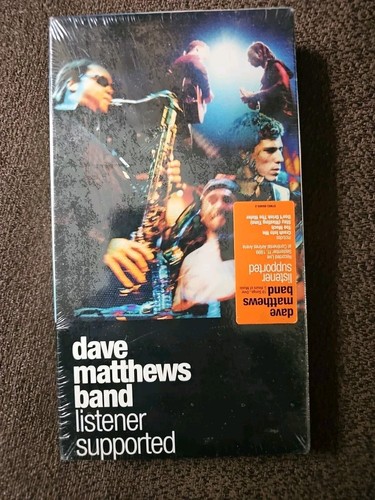 Dave Matthews Band - Listener Supported (VHS, 2000) New Sealed Promo | eBay