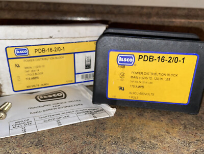 ILSCO Power Distribution Block PDB-16-2/0-1 | eBay