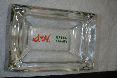Vintage Advertising Ashtray S&H Green Stamps | eBay