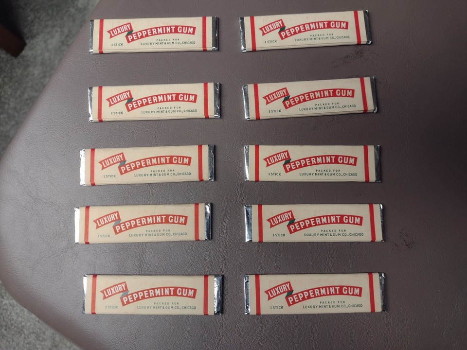 Vintage Chewing gum / Luxury chewing gum 10 Pcs. / Original / excellent ...