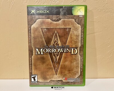 Elder Scrolls III: Morrowind for Microsoft Xbox (2002) Bethesda RPG ...