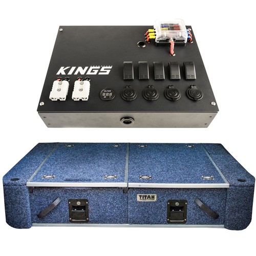 Titan Rear Drawer SUV with Wings Tool Box Storage + 12v Control Box SUV ...