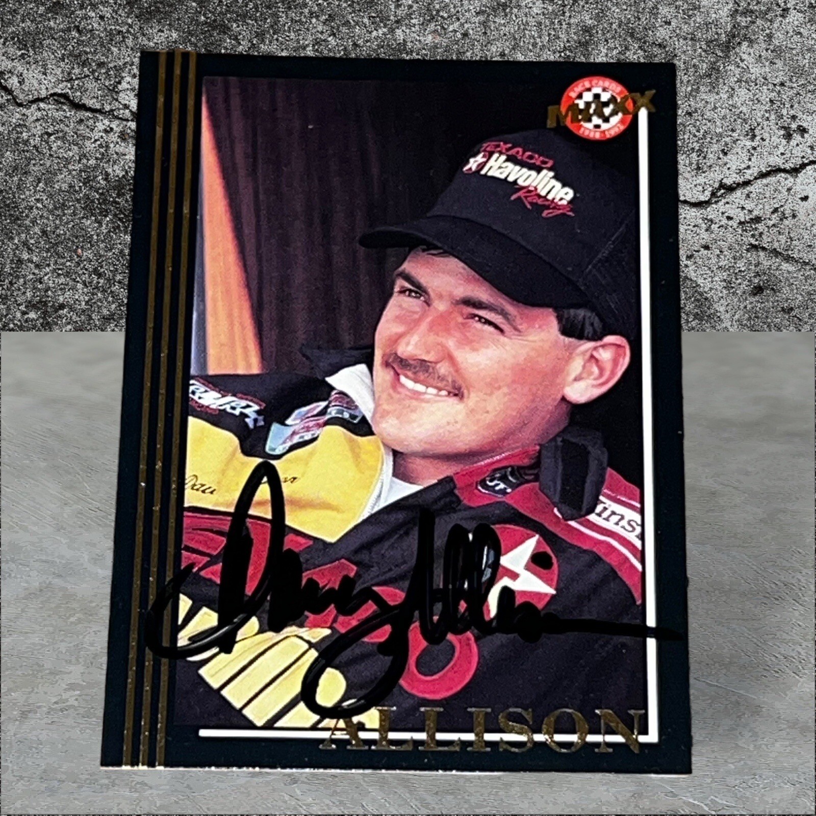 Davey ALlison 1992 MAXX TEXACO HAVOLINE RACING VINTAGE NASCAR ...