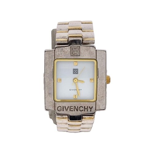Givenchy Quartz Watch/Analog/Wht/Slv// | eBay