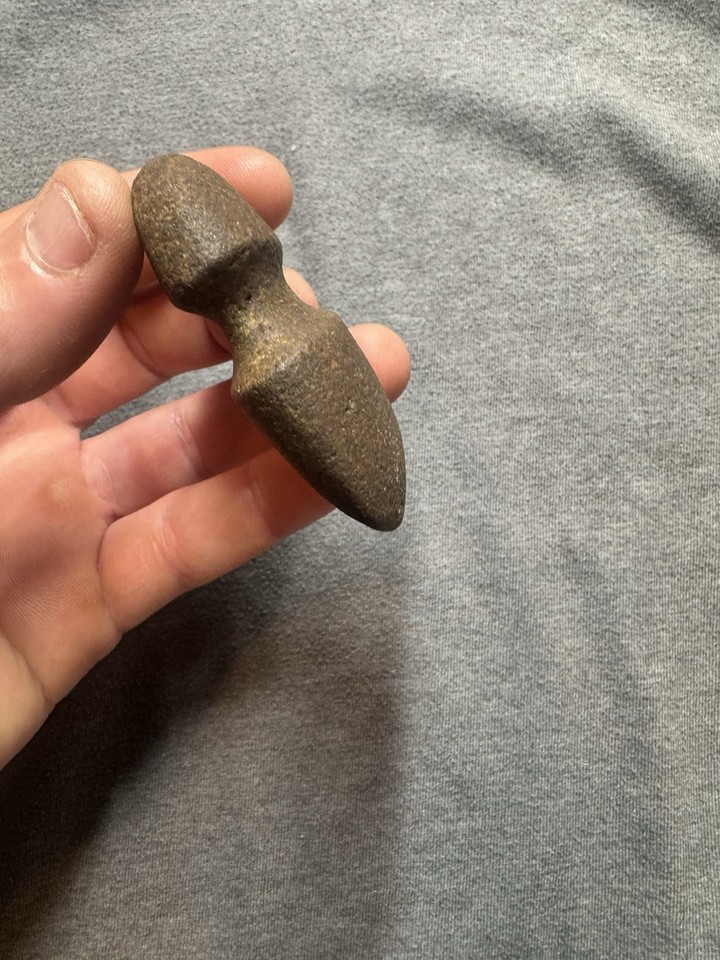 Native American Full Groove Stone Axe Head Arrowheads Artifact | eBay