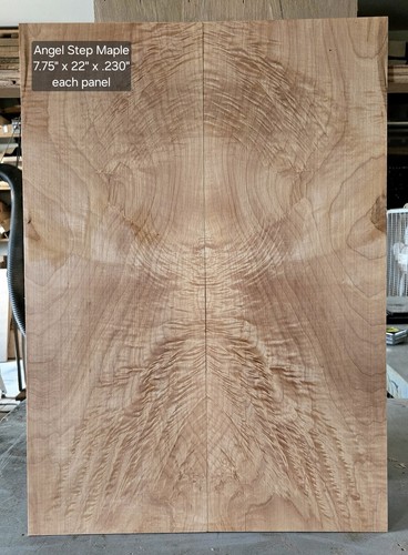 Angel Step Maple Wood Electric Guitar/Bass Drop Top Set | eBay