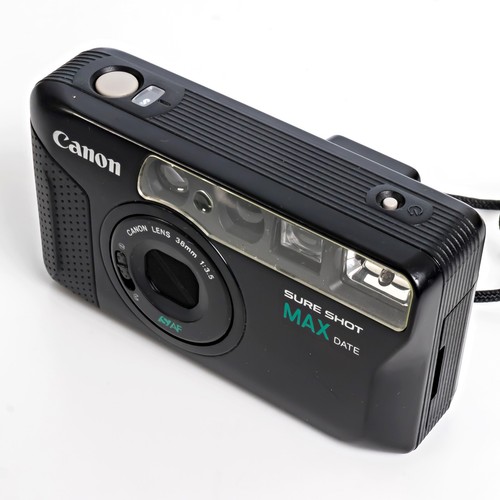 Canon Sure Shot Max Date 35mm Point Shoot Camera 38mm f/3.5 Lens New ...