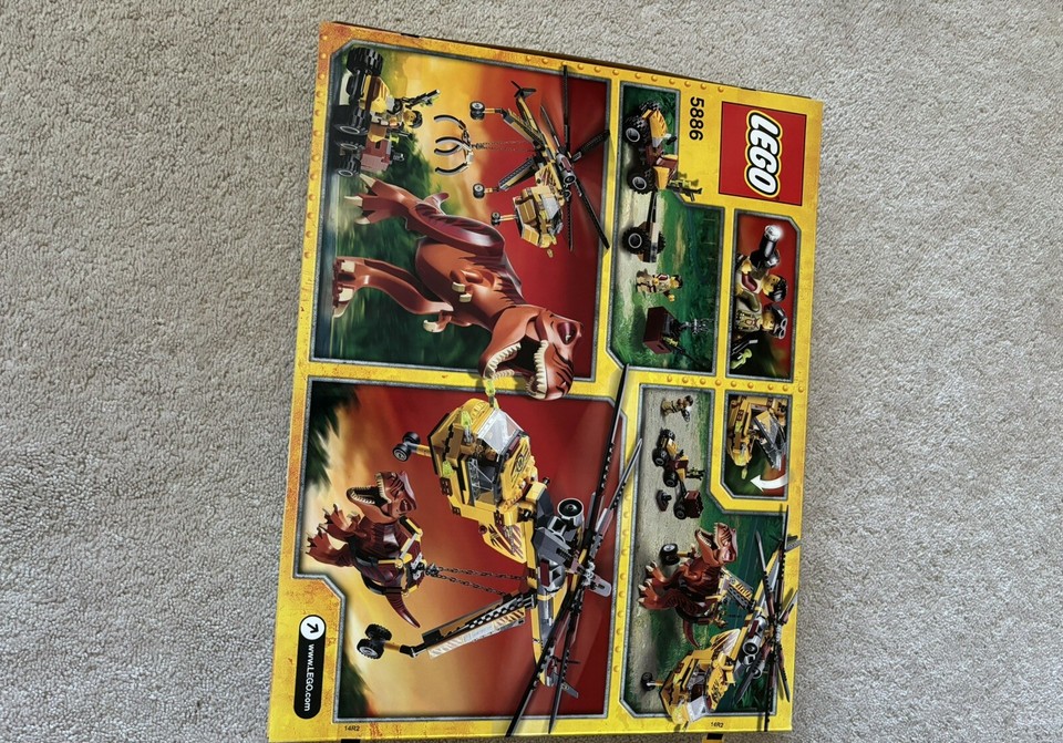 LEGO Dino: T-Rex Hunter (5886) - ALL PIECES INCLUDED 673419167109 | eBay