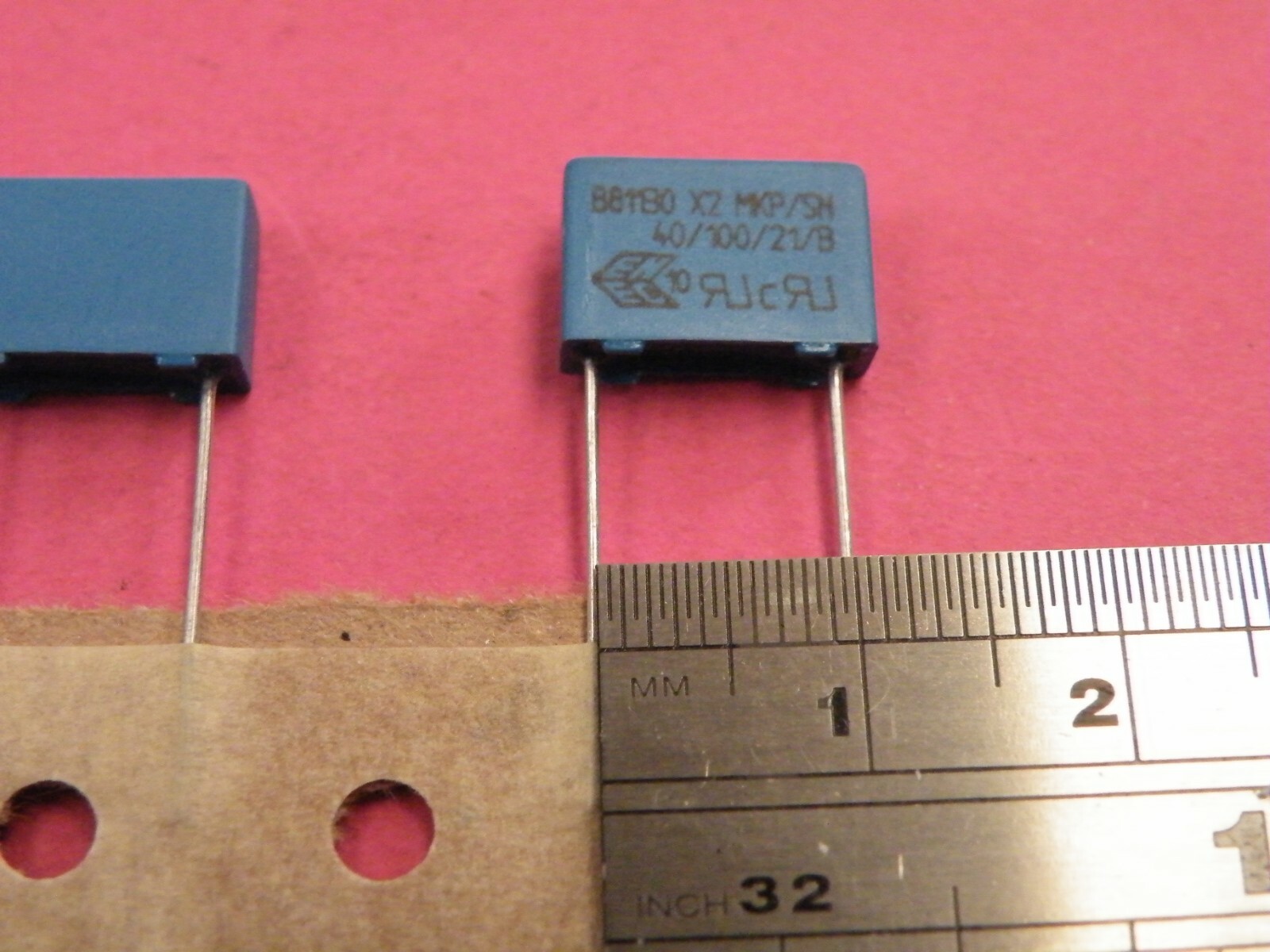 Pack of RF Suppressor Capacitors X2 Type 10nF 0.01uF 275Vac Siemens ...