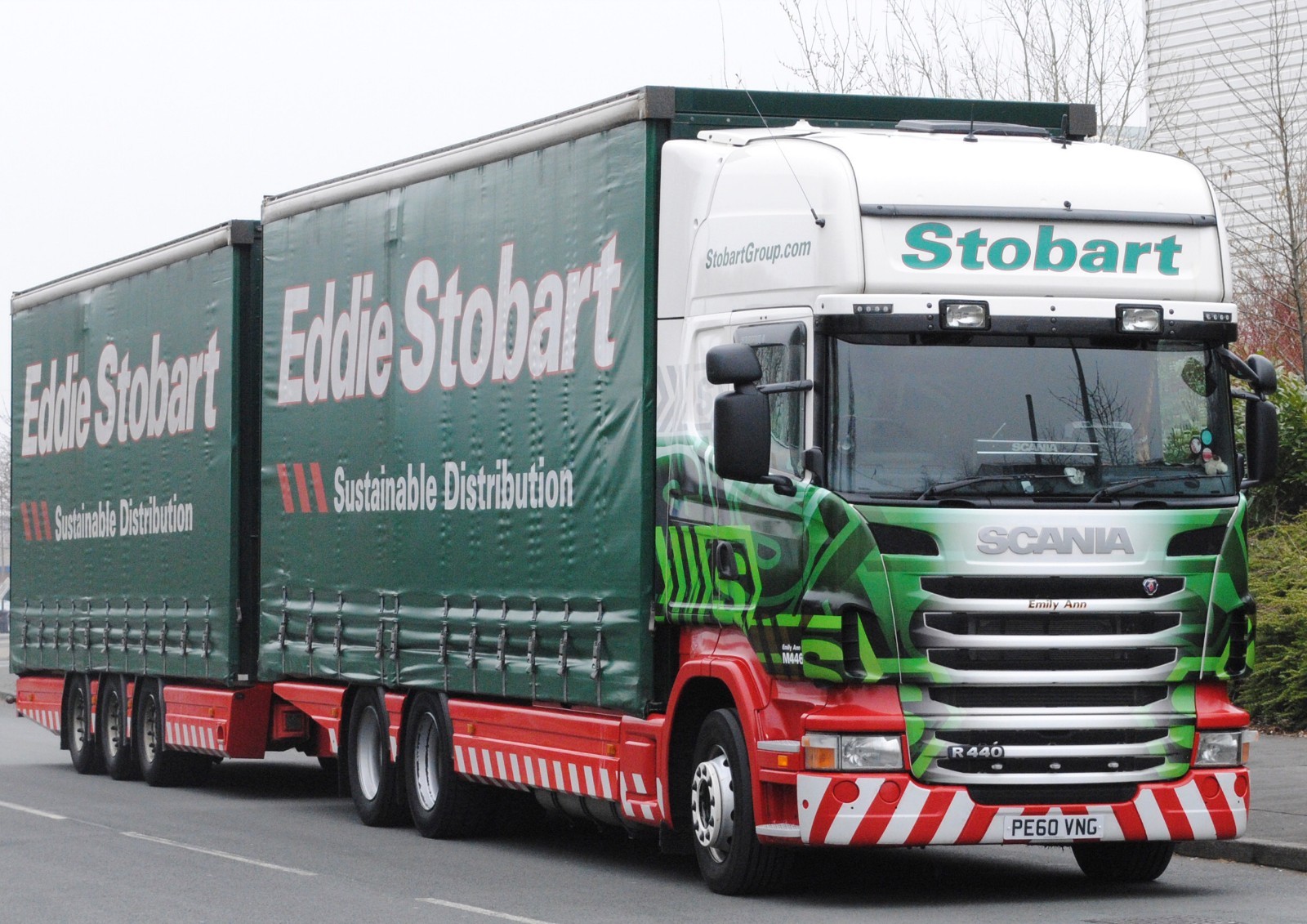Eddie Stobart - Emily Ann - United Kingdom Trucking Company Lorry ...