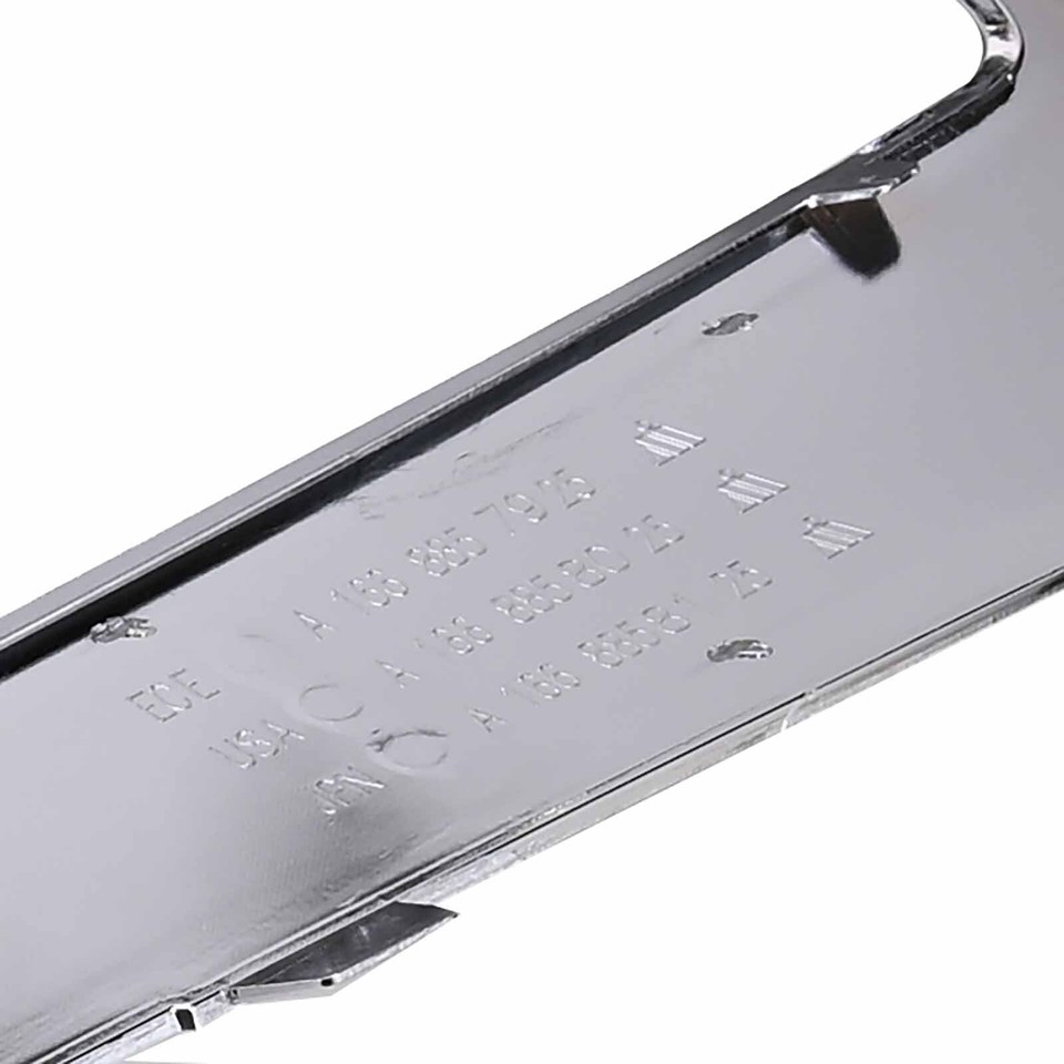Front Chrome Bumper Trim 1668858025 For 2012-2015 Mercedes Benz ML350 ...