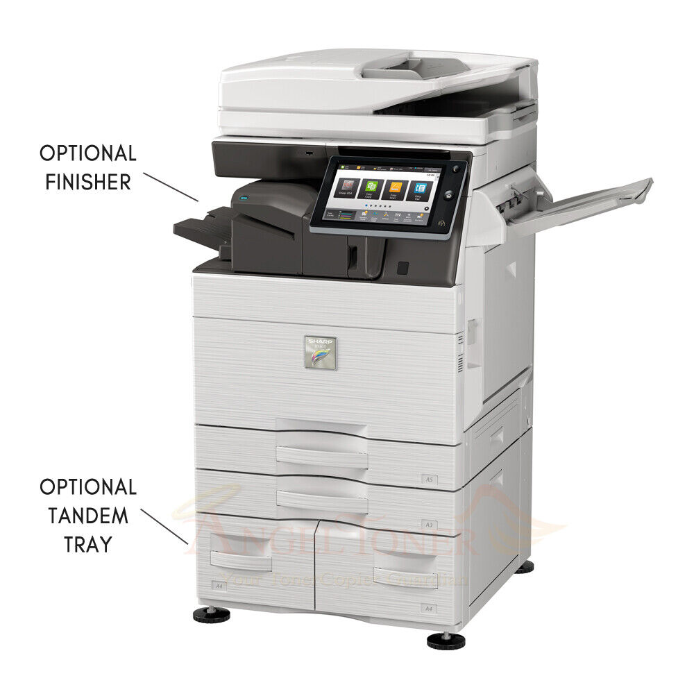 Sharp MX-3571 Color Printer Scanner Copier Fax Staple MFP 35PPM Laser ...
