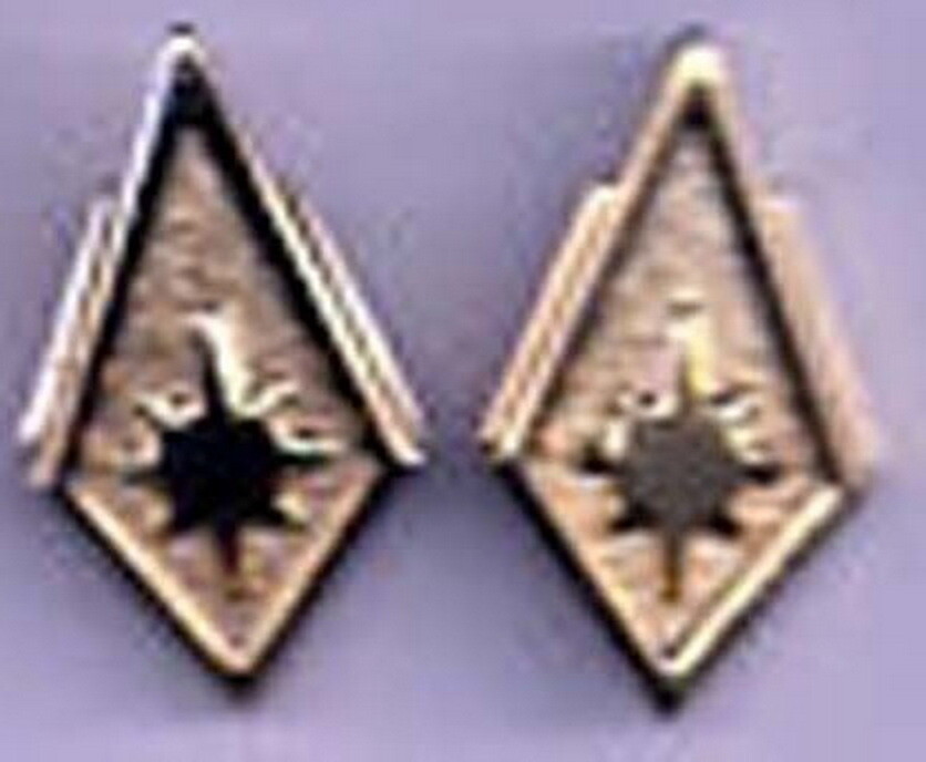 U Pick Battlestar Galactica Uniform Rank Pin/Pip Sets of 2— Your Choice ...
