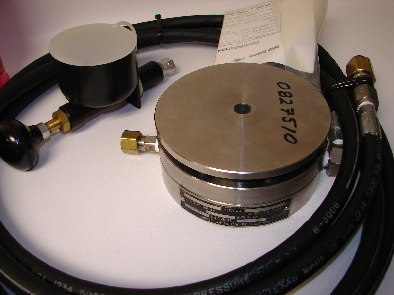 *NEW* MD Totco NOV Martin Decker 8.5" 10,000 lbs Load Cell 10K Sensater ...