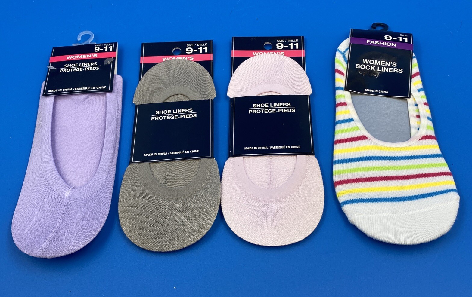 Women’s Shoe Liners 3 Pair / Women’s Sock Liners 1 Pair/ Size 9-11 ...