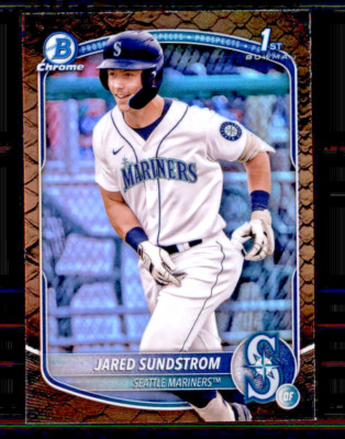 2025 Bowman Reptilian Refractor #BCP-85 Jared Sundstrom 1st Bowman | eBay