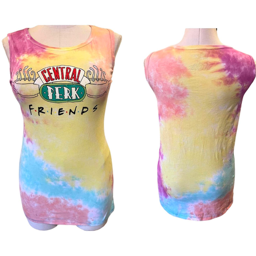 Torrid 4 (4X 26) New FRIENDS Central Perk Tie Dye Classic Fit Graphic ...