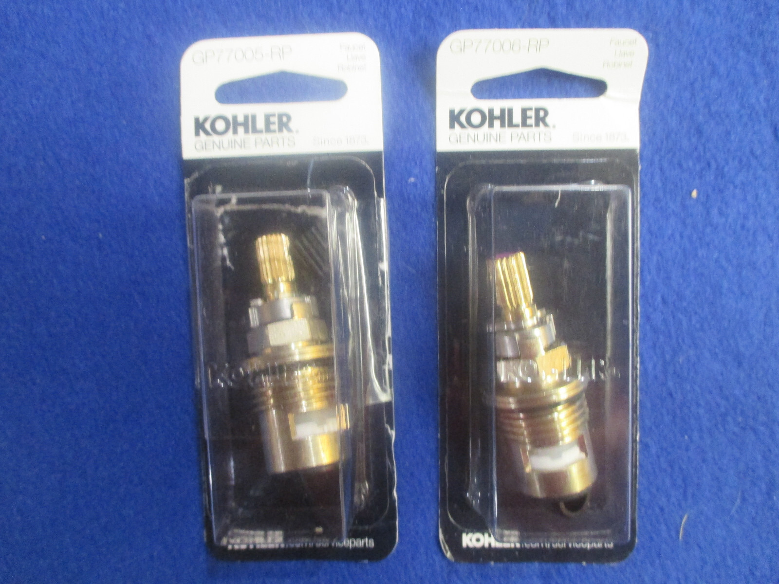 KOHLER GP77005-RP & GP77006-RP Hot & Cold Ceramic Disc Valve Cartridges ...