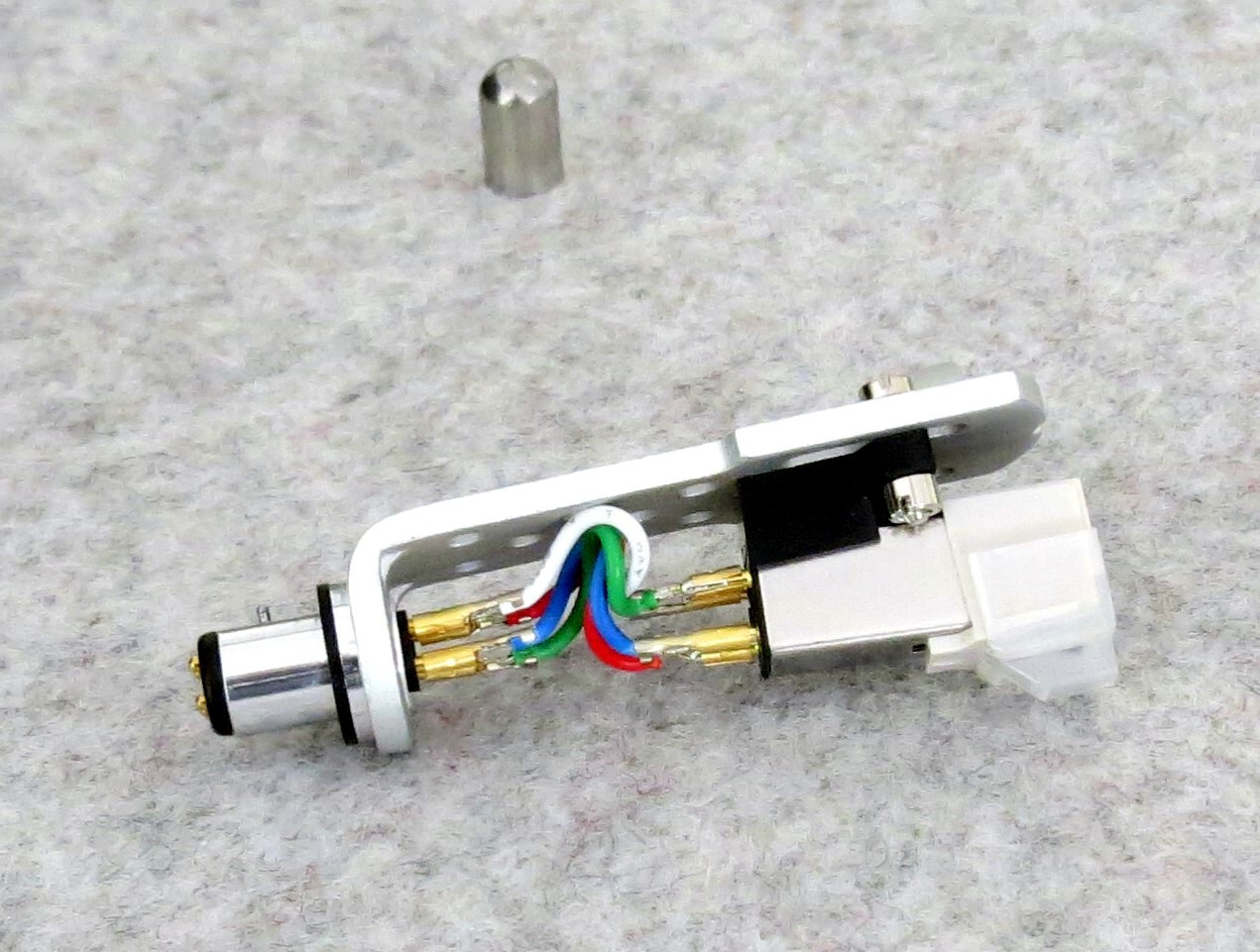 Silver Japanese type Turntable Headshell Audio Technica phono cartridge ...