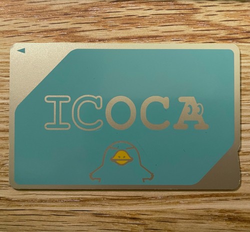 Brand-new ICOCHAN Normal ICOCA Transportation IC card JR West Platypus ...