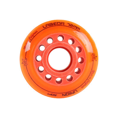 Labeda Roller Hockey Wheel Union Indoor Soft 76A Orange 72mm | eBay