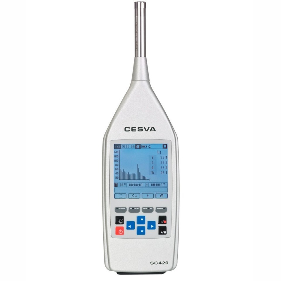CESVA SC420 Sound Level Meter Class 1 Sound Meter 23 to 140 db | eBay