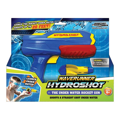 WAVE RUNNER HYDROSHOT THE UNDERWATER ROCKET GUN 1 PC ,SNAP IT ! PUMP IT ...
