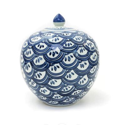 Blue Sea Wave Melon Jar | eBay