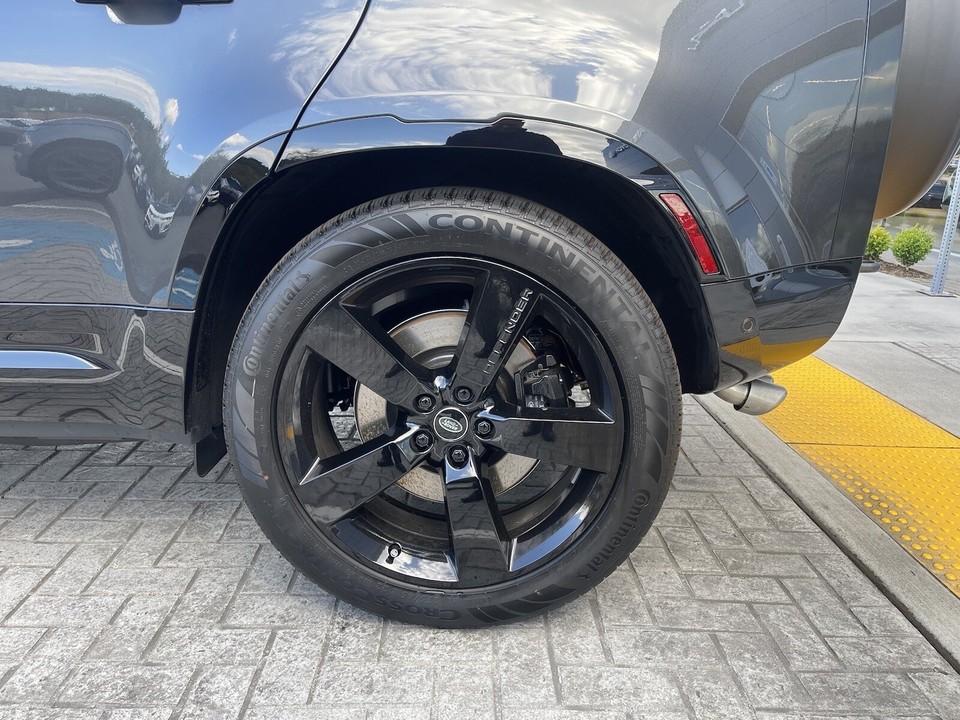 22" DEFENDER RIMS TIRESNEW SET 4 BLACK 2023WHEELS STOCK LAND ROVER OEM ...