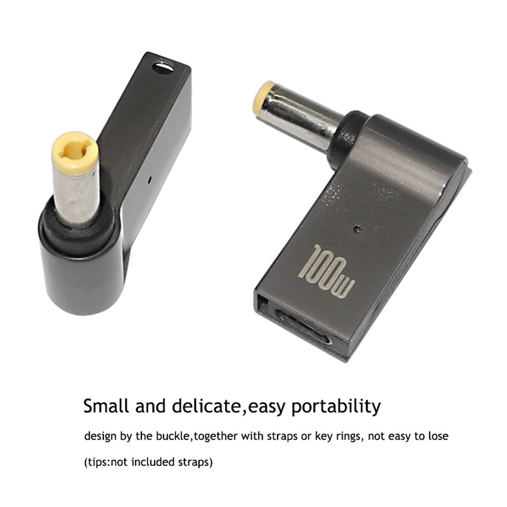 PD Type-C Female to Male Plug Converter for Toshiba (5.5x2.5mm) | eBay