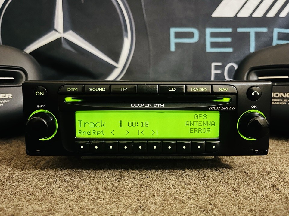 Becker DTM High Speed BE7913 Car Radio CD Receiver Navigation + Video ...