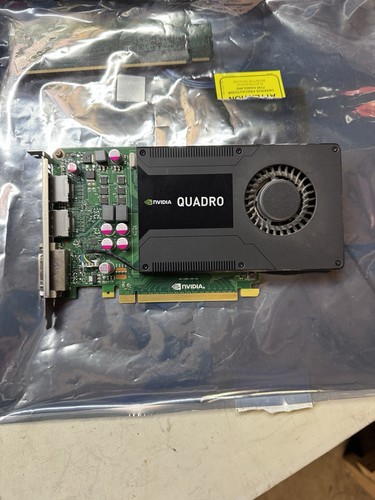 Nvidia Quadro K2000 2GB GDDR5 PCIe Dual Display Port Graphics Video ...
