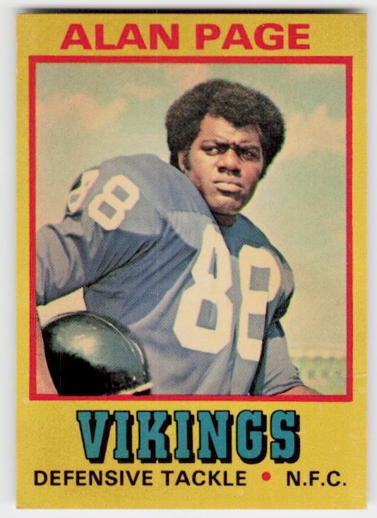 1974 Wonder Bread - Alan Page #17 for sale online | eBay