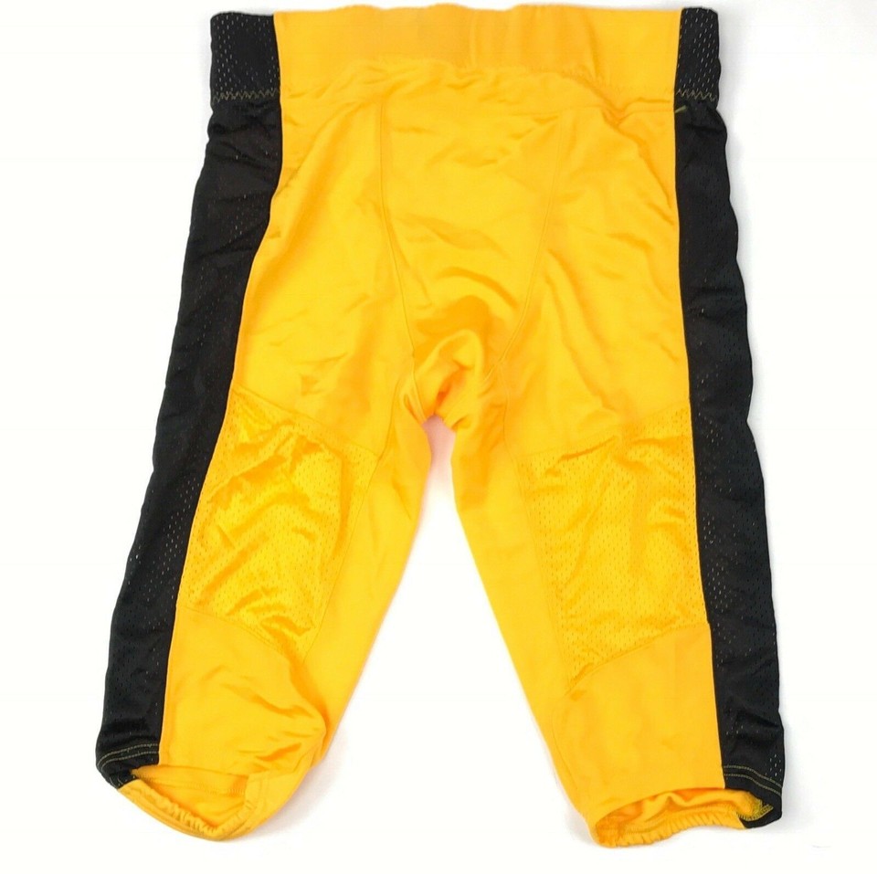 Nike Vapor Football Varsity Game Pant Men's Large 908713 Yellow Black ...