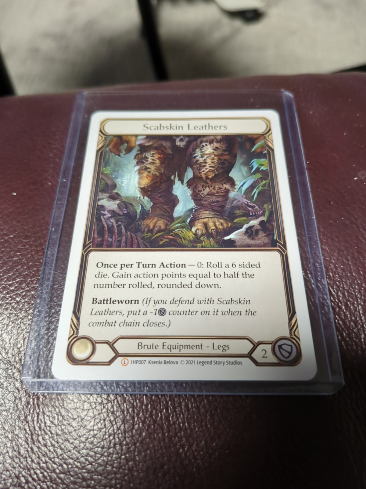 Flesh and Blood FAB Scabskin Leathers Near Mint Normal History Pack ...