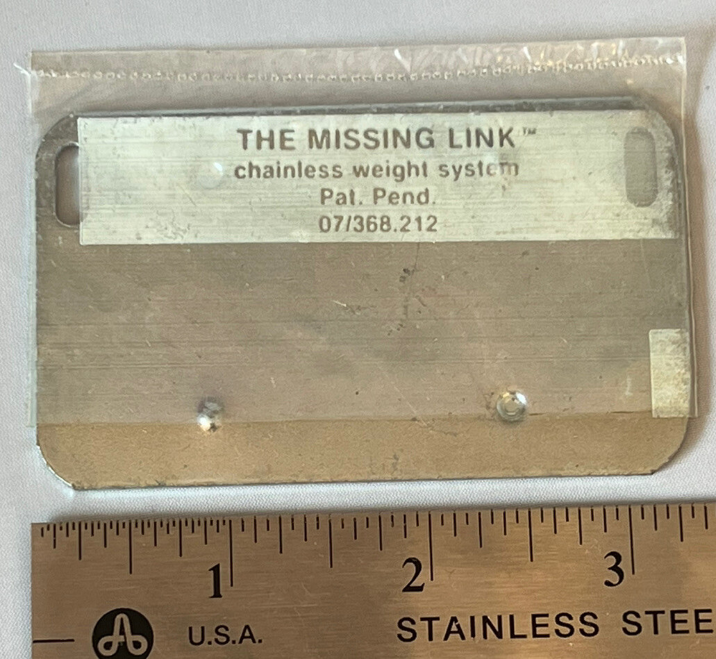 Missing Link Chainless Weight System—2.0Oz Weights For Curtain/Blinds—9 ...