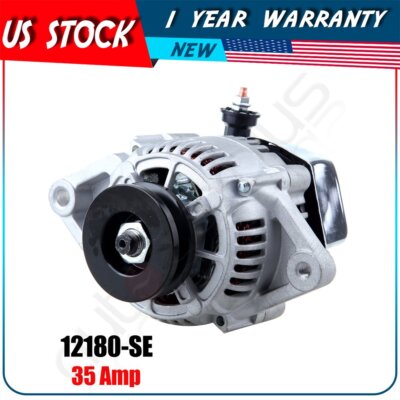 Alternator For Chrome Mini GM Denso 1 Wire SBC BBC Chevy Race 12180-SE ...