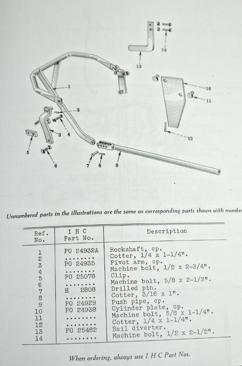 McCormick-Deering Farmall B B-15 Middle Buster Plow 2 Furrow Owner's ...
