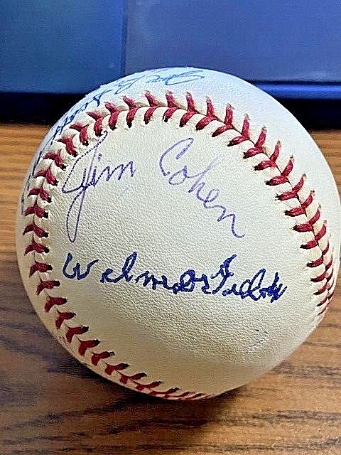 NEGRO LEAGUE PLAYERS SIGNED AUTOGRAPHED ONL BASEBALL! Joe B Scott ...