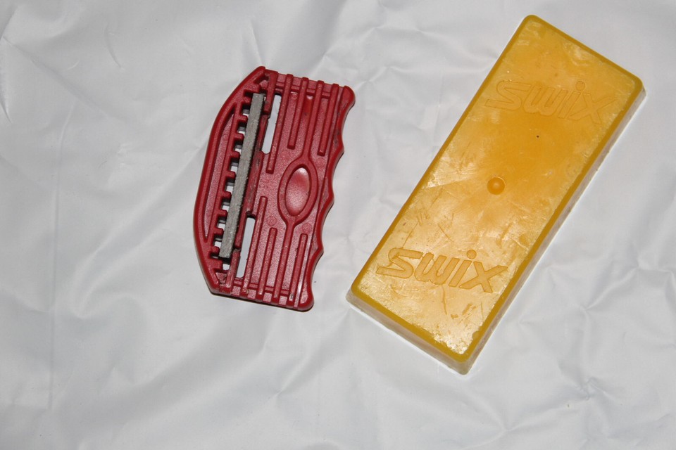Edge Beveler 88 / 90 side ski snowboard Edge Tuner sharpener + SWIX wax ...