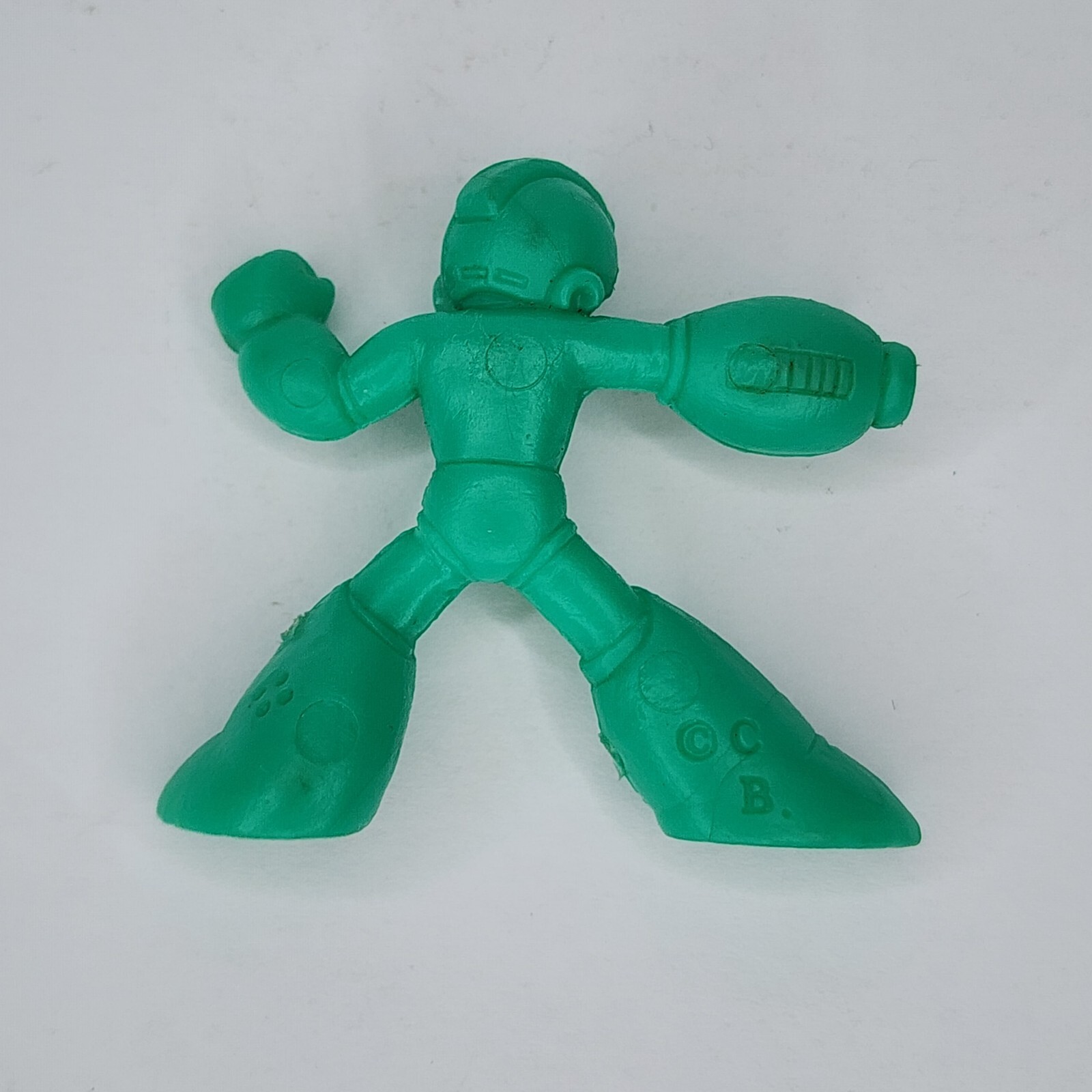 Mega Man Rockman 1.5" Mega Man Green Rubber Keshi Figure Bandai | eBay
