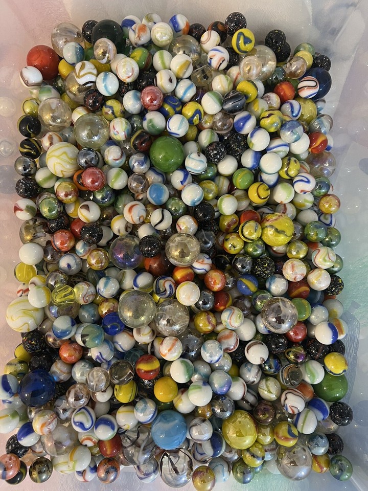 MARBLES SPECIAL COLLECTION 5/8 -FANCY MIX MARBLES 2 POUNDS More ...