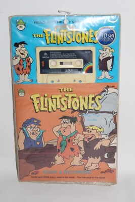 VINTAGE THE FLINTSTONES STOP THAT GORILLA READ ALONG STORY BOOK ...