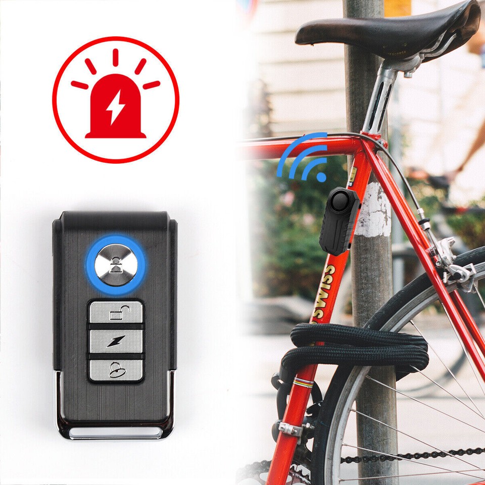Wireless Anti-Theft Security Alarm Motorcycle Bike Mobility Scooter ...