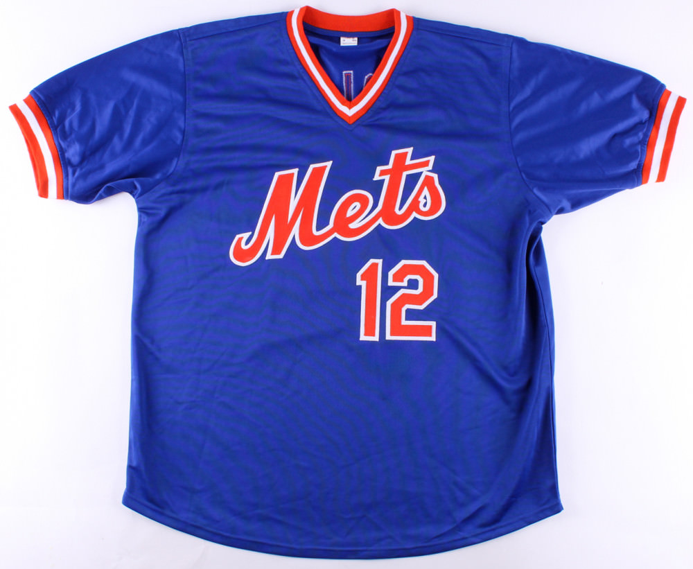 Ron Darling Signed New York Mets Jersey (JSA) 1986 World Champions ...